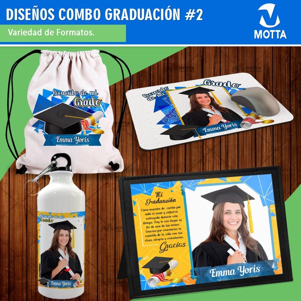 MARCOS DE GRADO PARA RECUERDO DE GRADUACIÓN | COMBO 2