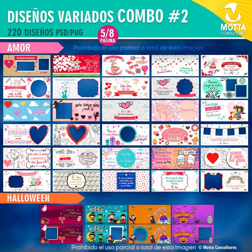 PLANTILLAS PARA SUBLIMAR TAZAS COMBO N 2 | MOTTACONSULTORES